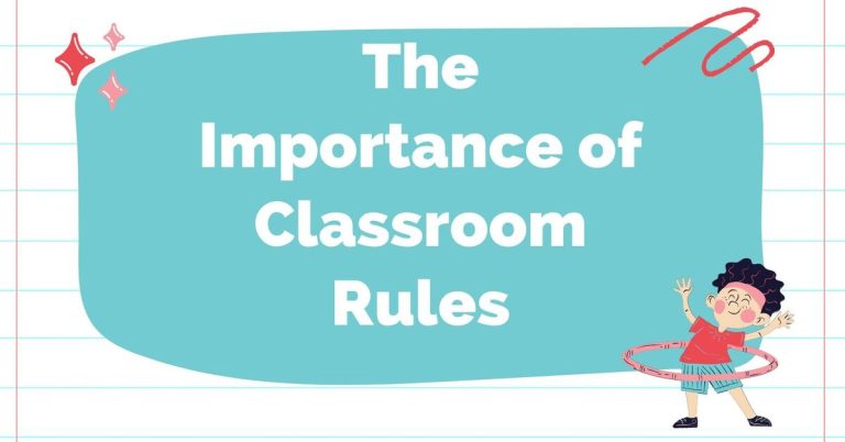 The Importance of Classroom Rules: Setting Clear Expectations for ...